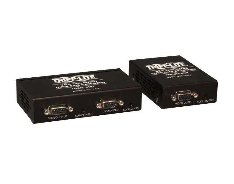 Tripp Lite VGA + Audio Over CAT 5 Extender Kit - TSZ Retail Store Limited