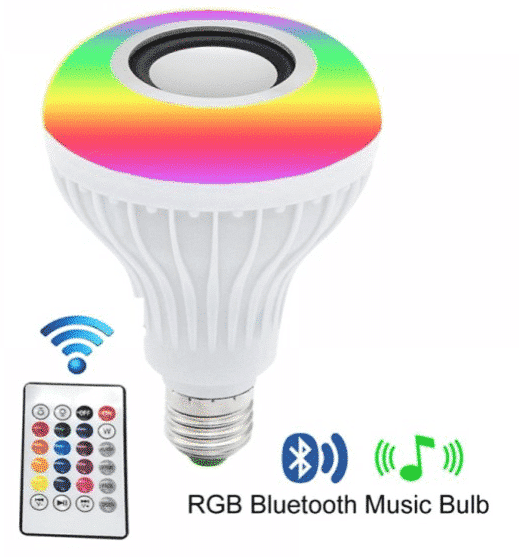 Bytech Multicolor Music Bulb Speaker - TSZ Retail Store Limited