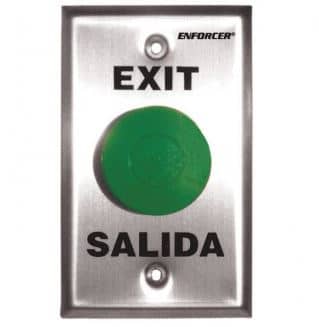 Enforcer Push to Exit Plate Button - TSZ Retail Store Limited