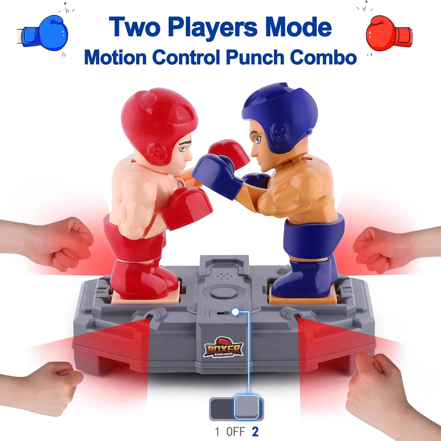 iPlay iLearn Electronic Boxing RC Robots Interactive - TSZ Retail Store ...