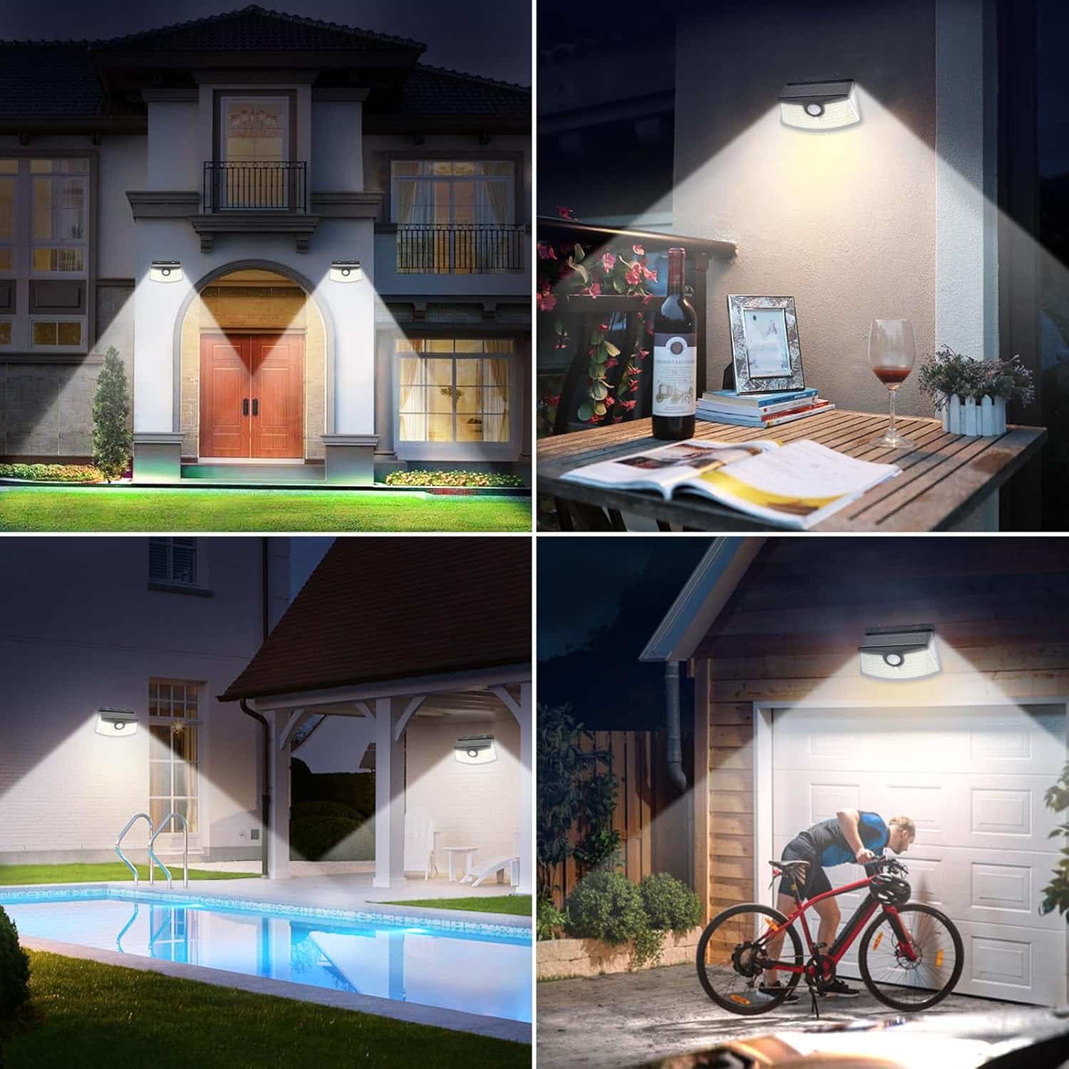 Aootek Motion Sensor Solar Lights - TSZ Retail Store Limited